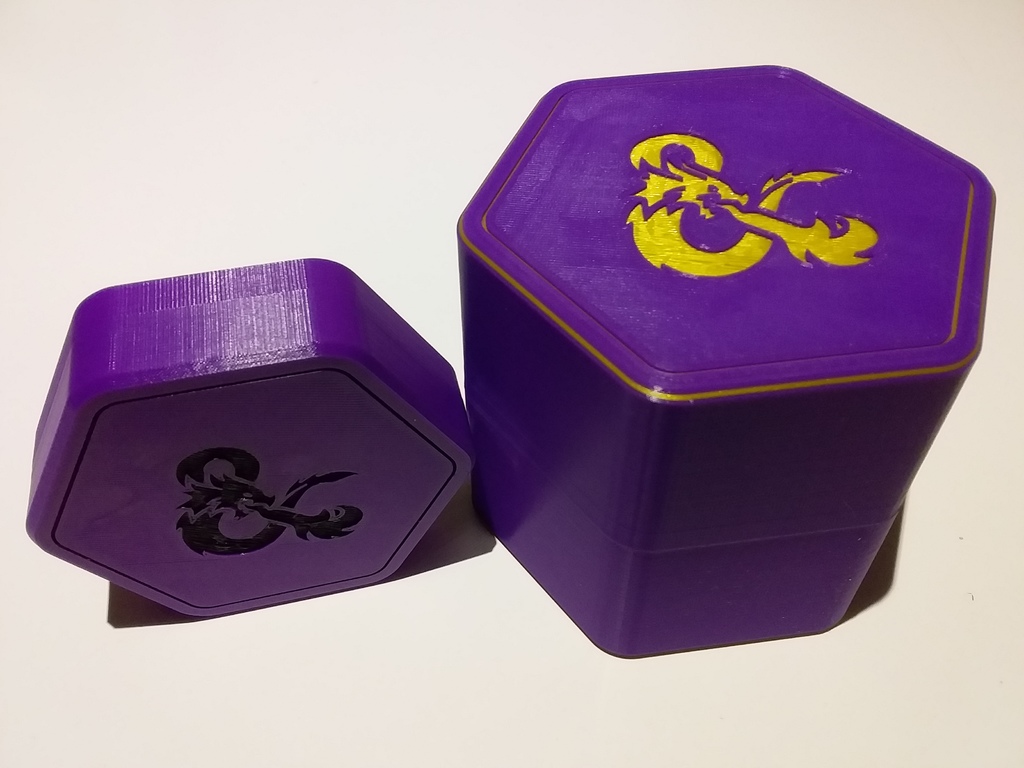 Free 3D file Hexagonal Spell Card Box 📦・3D print design to download・Cults