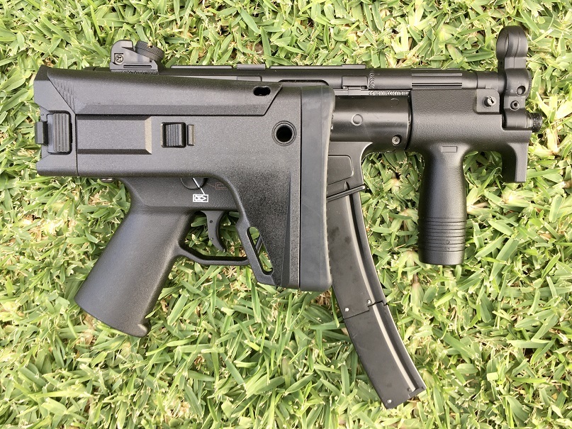 Fichier 3D gratuit Wells MP5K Gel Blaster Adaptateur de crosse ACR 🔫・Objet imprimable en 3D à ...