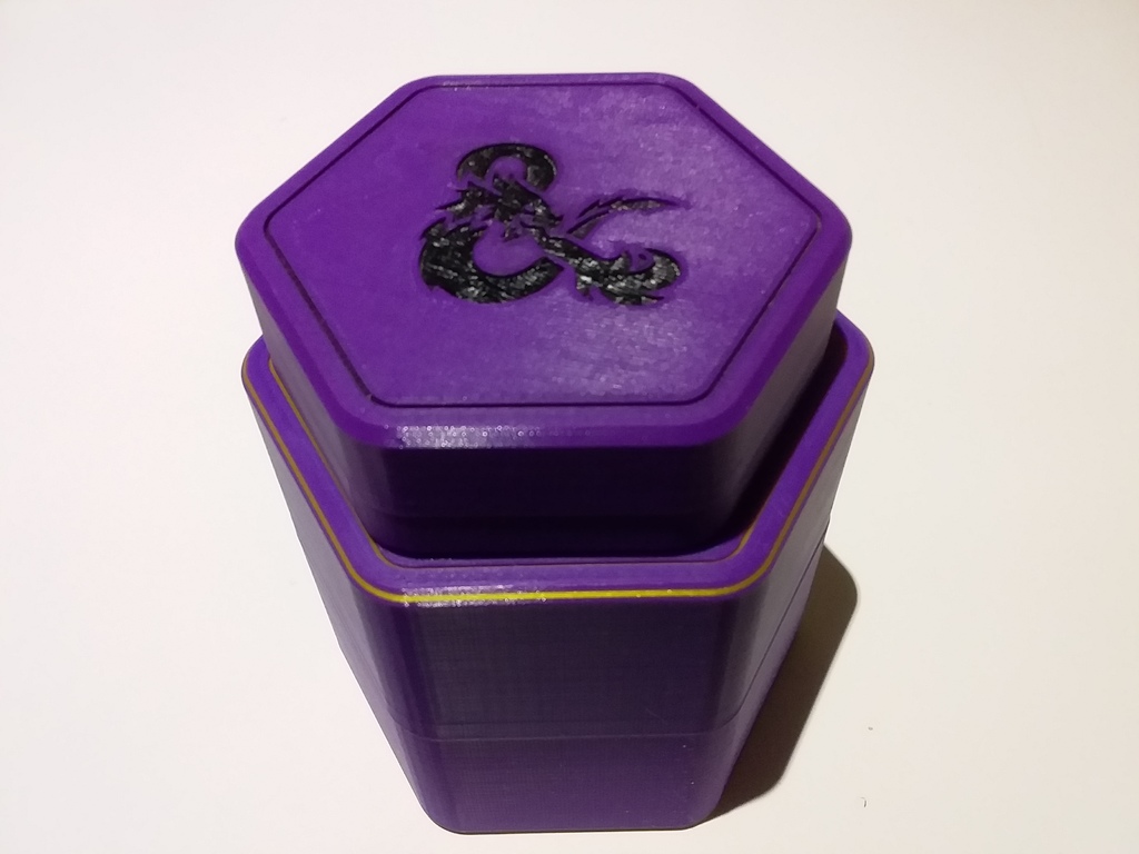 Free 3D file Hexagonal Spell Card Box 📦・3D print design to download・Cults