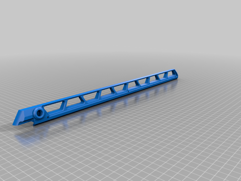 Free 3D file Rail Riser 25mm - 443mm long, to suit AR upper and approx ...