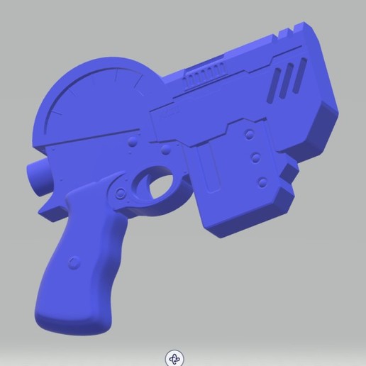 Download STL file Judge Dredd LawGiver Mk 2 • 3D printer model ・ Cults