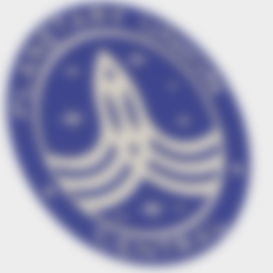 Download free STL file 'The Orville' Planetary Union Central Badge • 3D ...