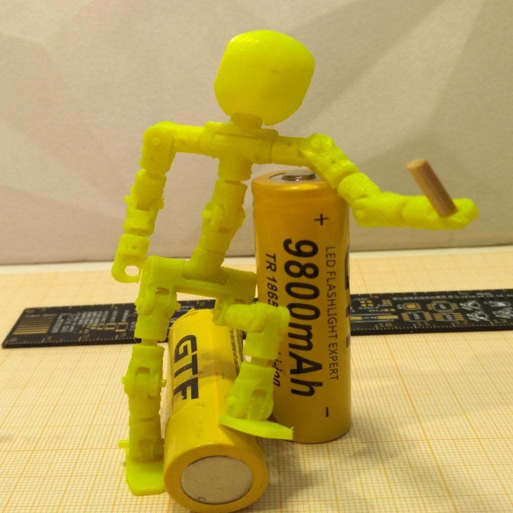 Free STL file Stickman 🎠・Template to download and 3D print・Cults