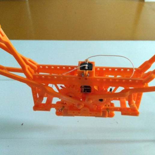 Download free STL file Spider walking machine • 3D printable template ...