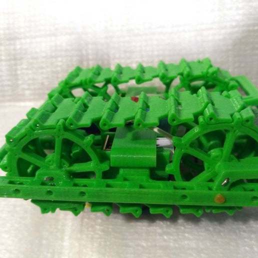 Download free STL file Caterpillar bot chassis. • Model to 3D print ・ Cults