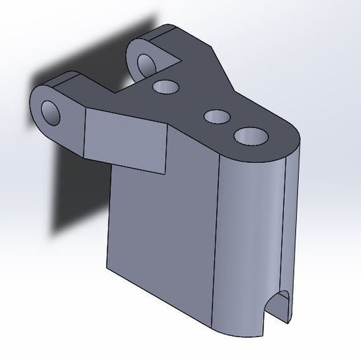 Download free STL file Team Associated Shock / Antenna Mount #8184 • 3D ...