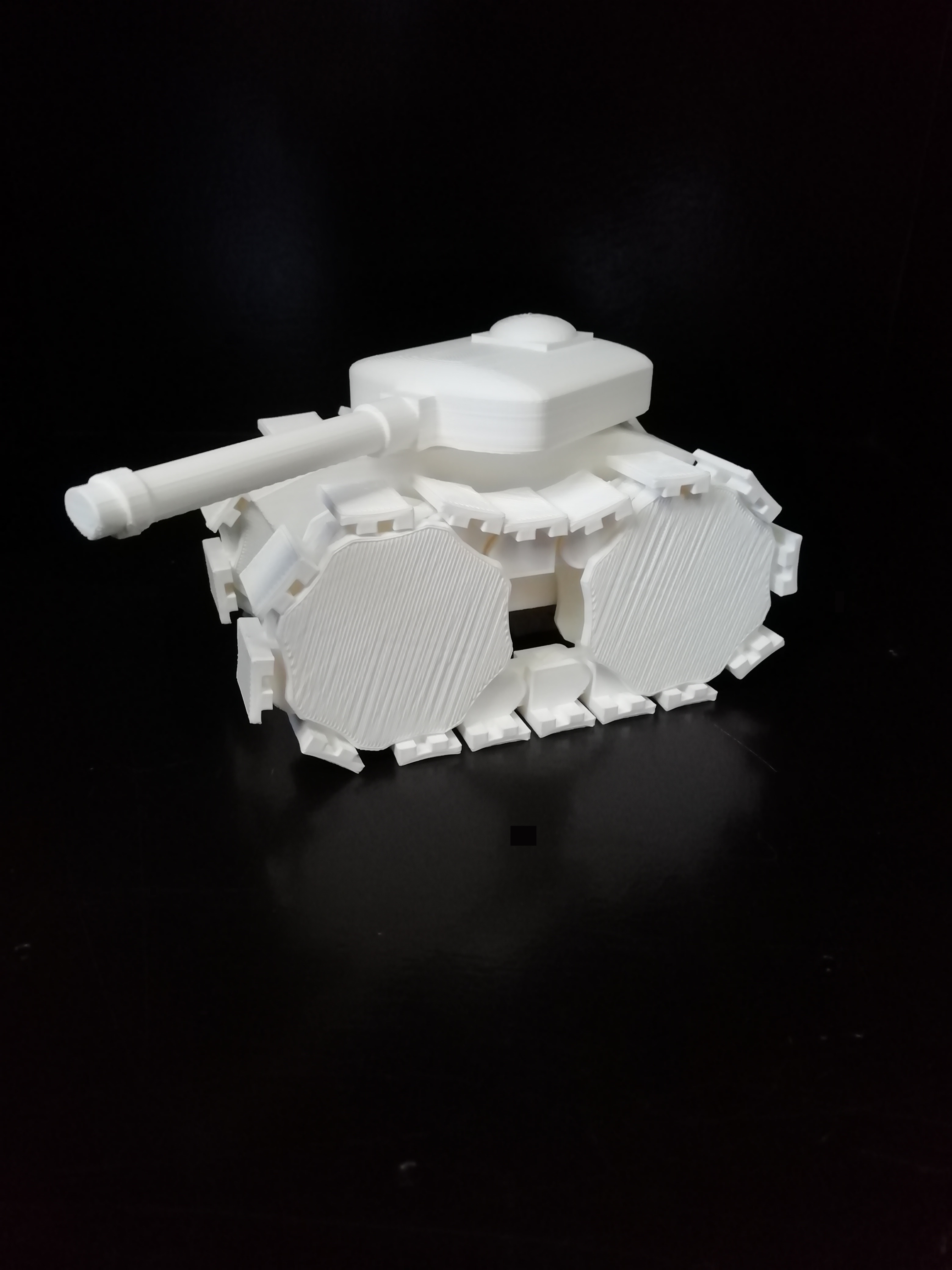 Download STL file Tank with moving tracks and turret • 3D printer ...