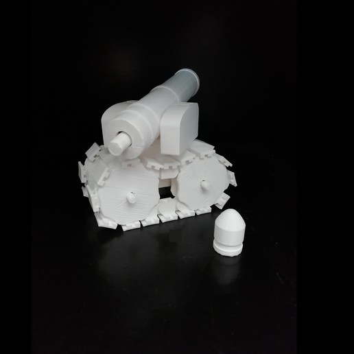 Download STL file Moving and shooting tank • 3D printing template ・ Cults