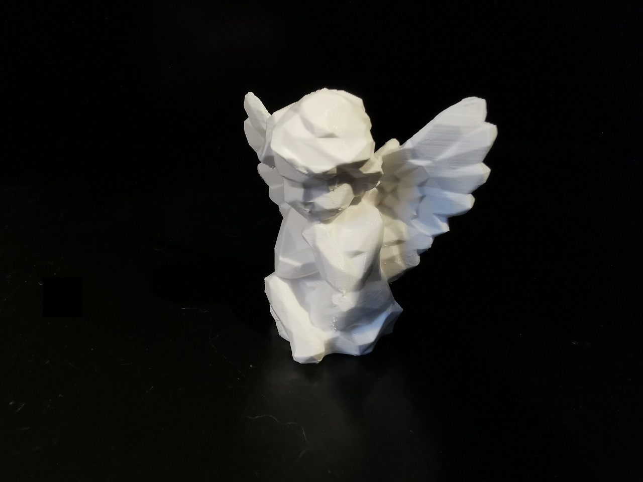 STL file Low poly Angel・3D printing idea to download・Cults