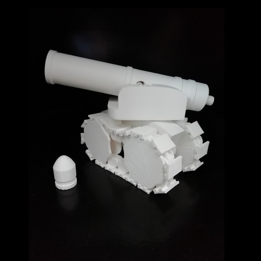 Download STL file Moving and shooting tank • 3D printing template ・ Cults