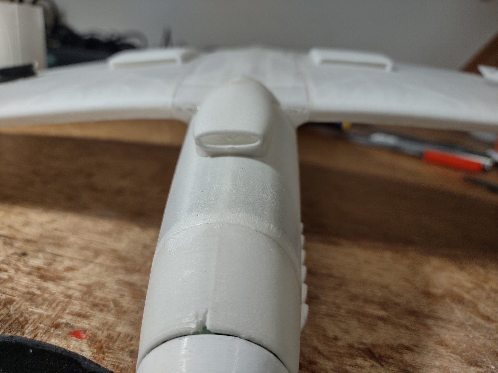 3D file Spitfire MkIX 600mm Tropical Air Filter Add-on・3D print design ...