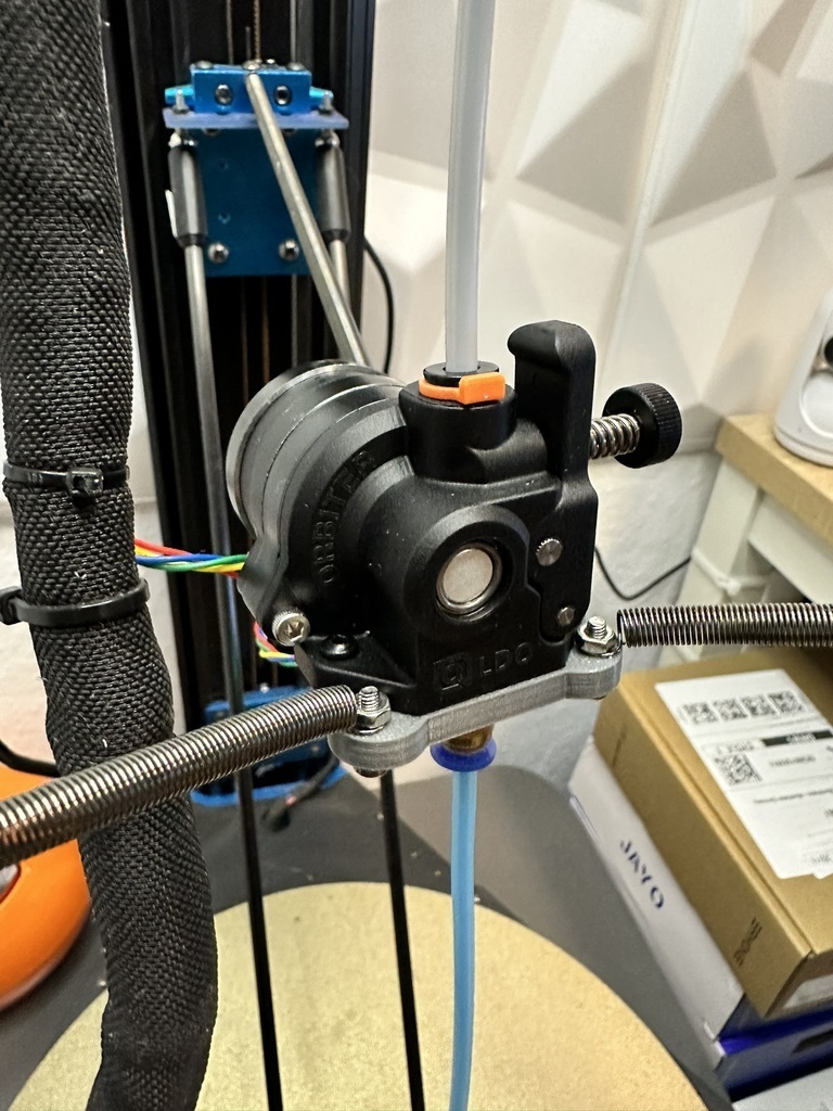 Free 3D file Flying Orbiter V2.0 Extruder-Mount for Anycubic Predator 🧞 ...