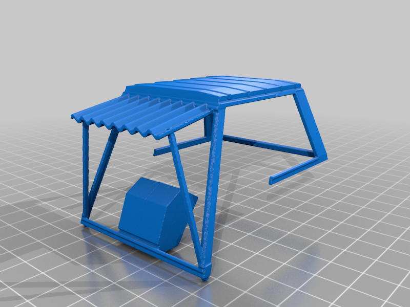 Free 3D file Bitume/Gaslands Tractor "Monstractor" post-apocalyptic 🚜 ...