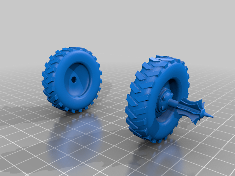 Free 3D file Bitume/Gaslands Tractor "Monstractor" post-apocalyptic 🚜 ...