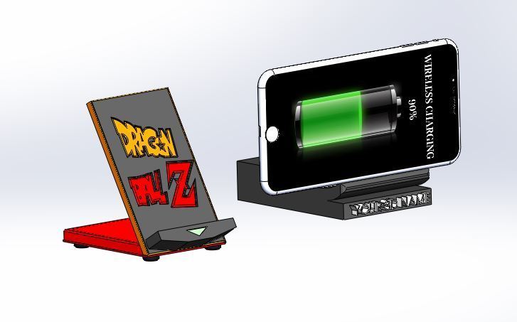 STL file DBZ Wireless Charger・3D printable model to download・Cults