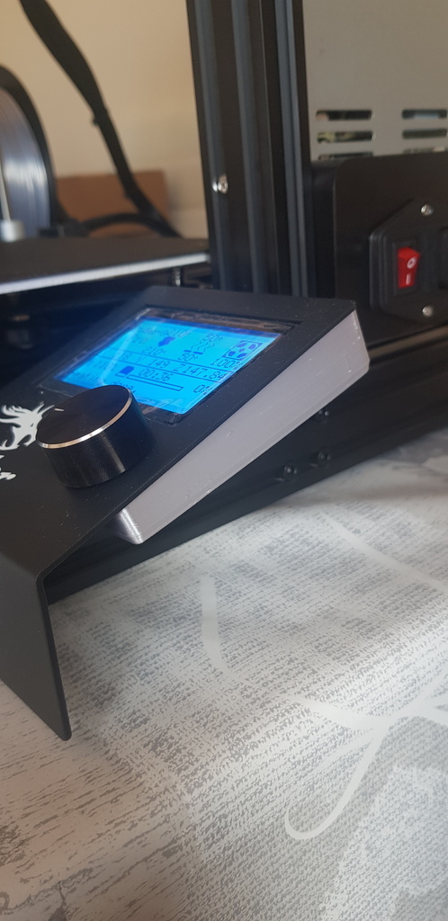 Free 3D file Ender 3 Display Back Cover・3D printable design to download ...