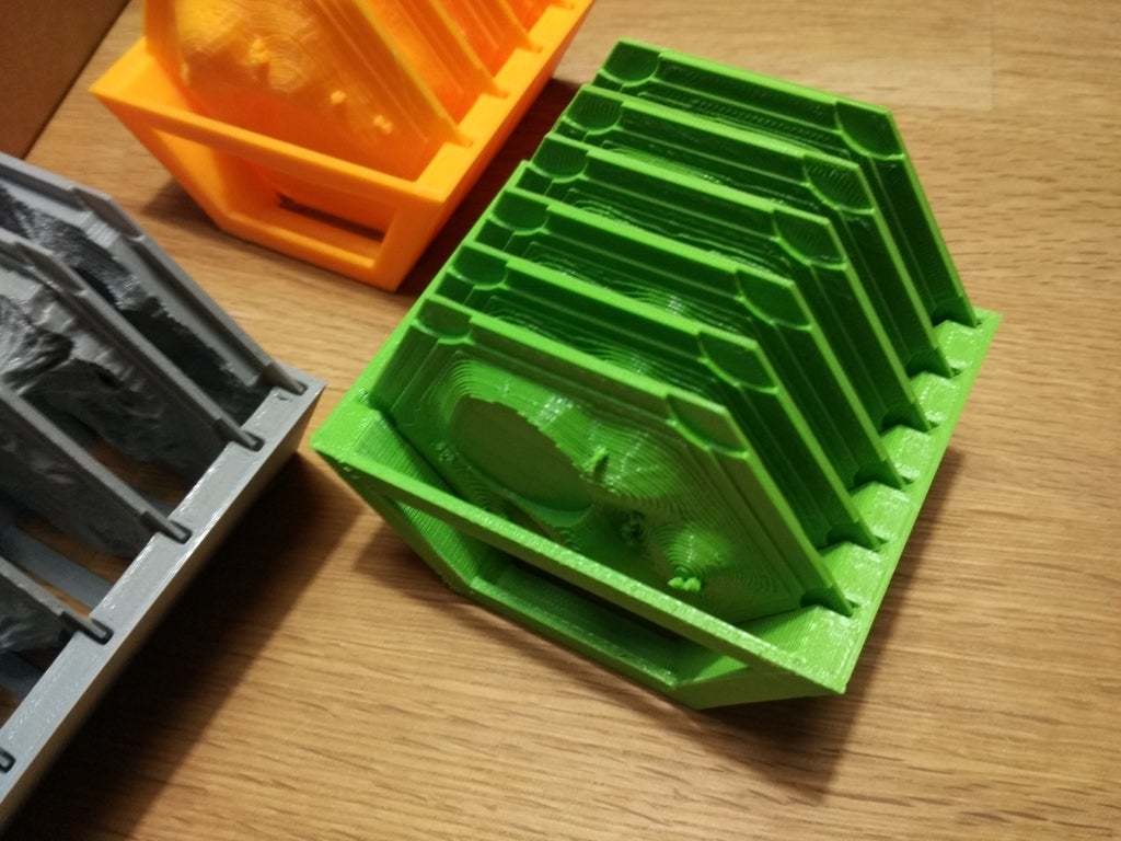 Free STL file Settlers of Catan Storage for 3d terrain pieces (6 ...