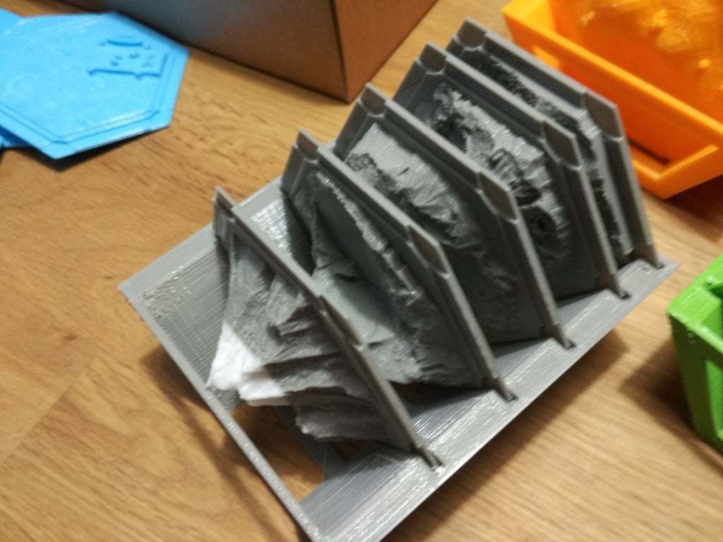 Free STL file Settlers of Catan Storage for 3d terrain pieces (6 ...