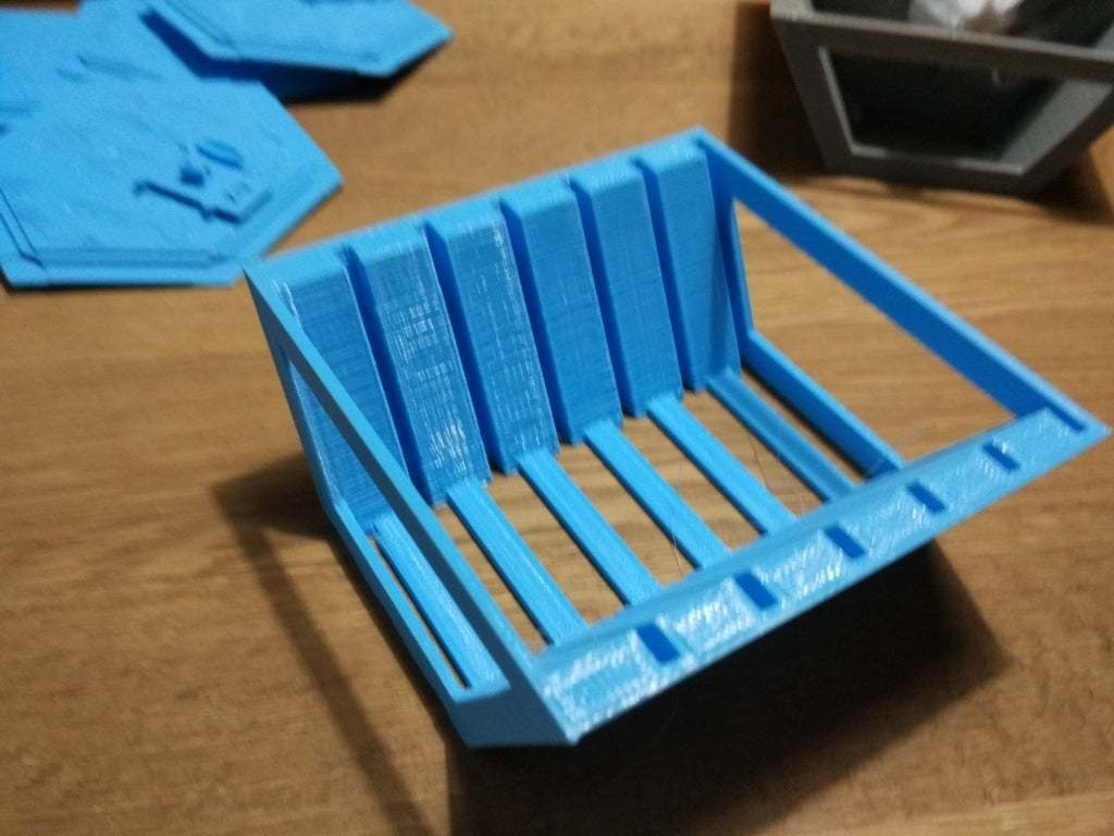 Free STL file Settlers of Catan Storage for 3d terrain pieces (6 ...