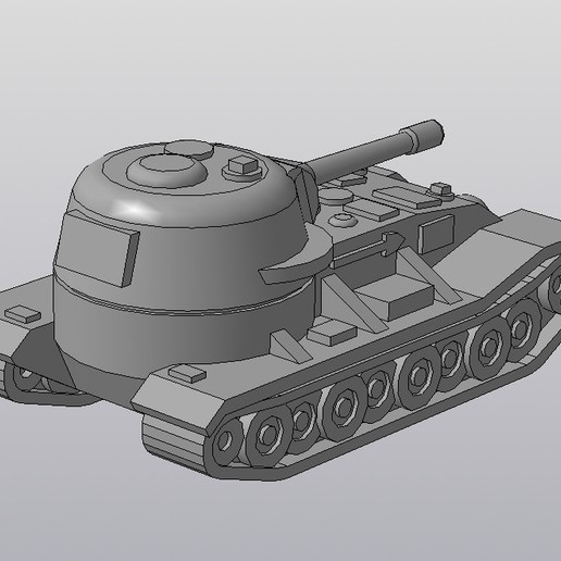 Download STL file Tank VK 72.01(K) (WOT) • 3D print template ・ Cults