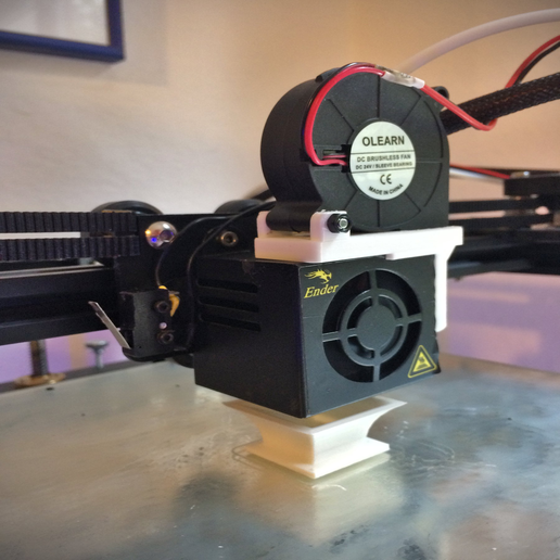 Download free 3D model Ender 4 Magnetic 5015 Fan Duct ・ Cults