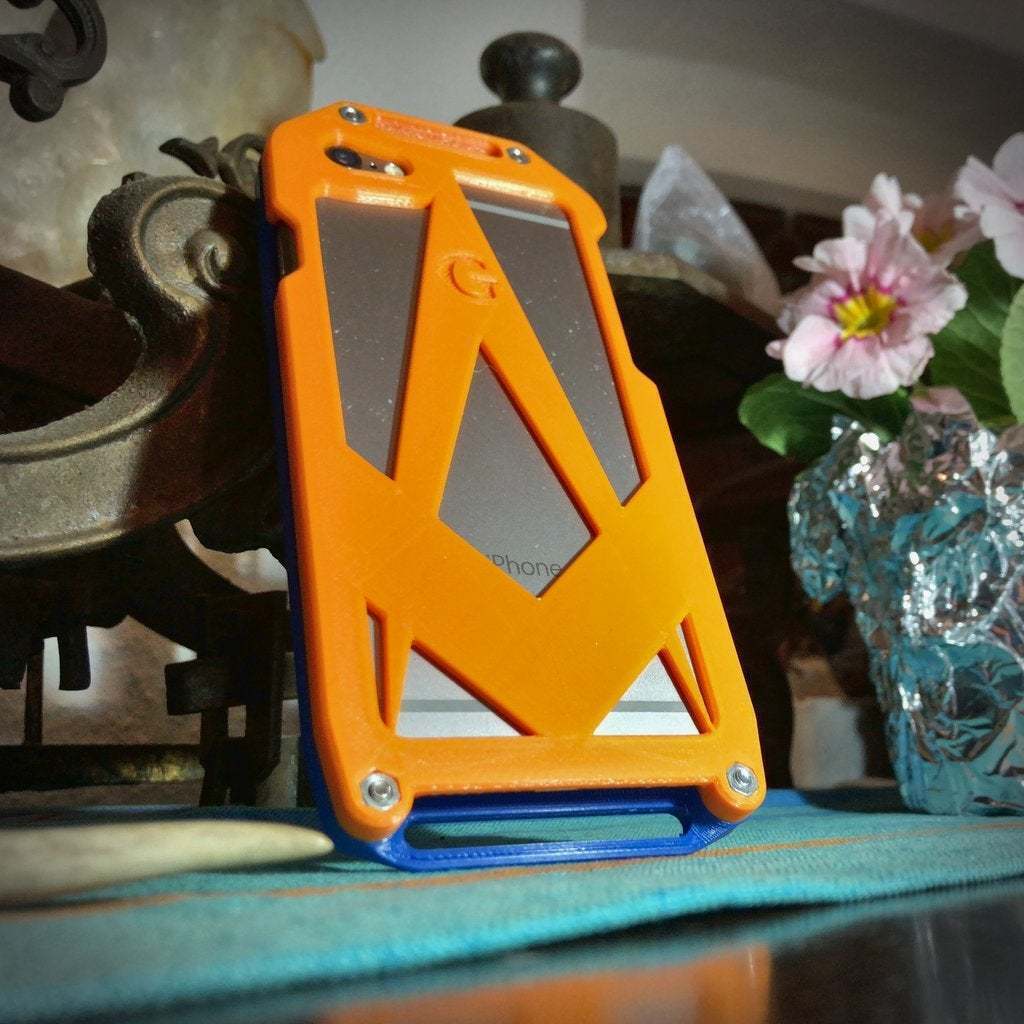 Free STL file Iphone 6/6s Clamshell Phone Case with Compass & Square・3D ...