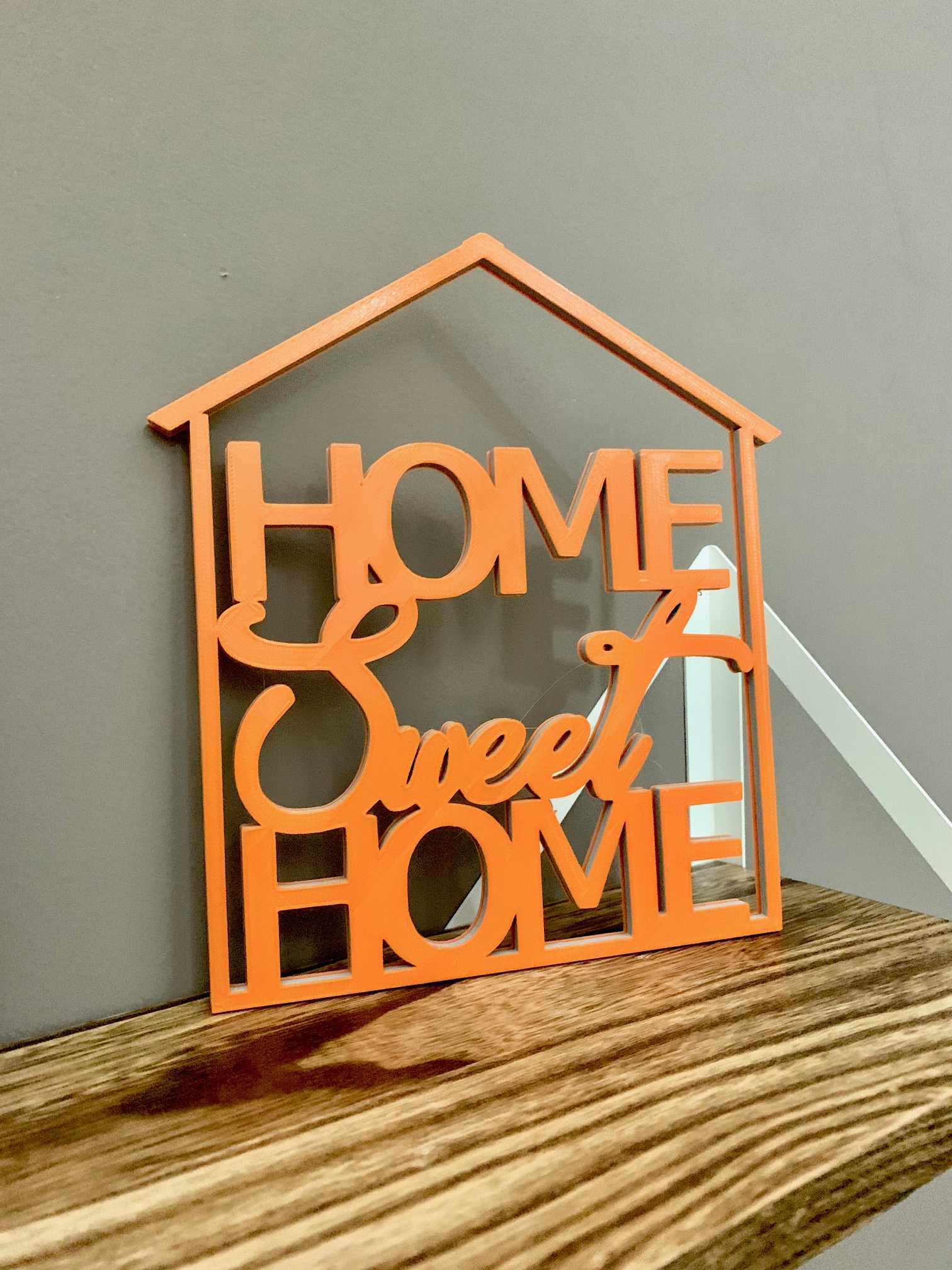 STL file Home Sweet Home House・3D printing design to download・Cults