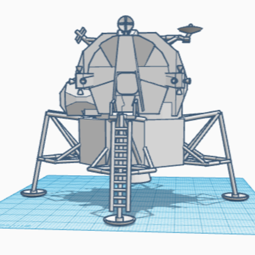 Download STL Apollo Lunar Module ・ Cults