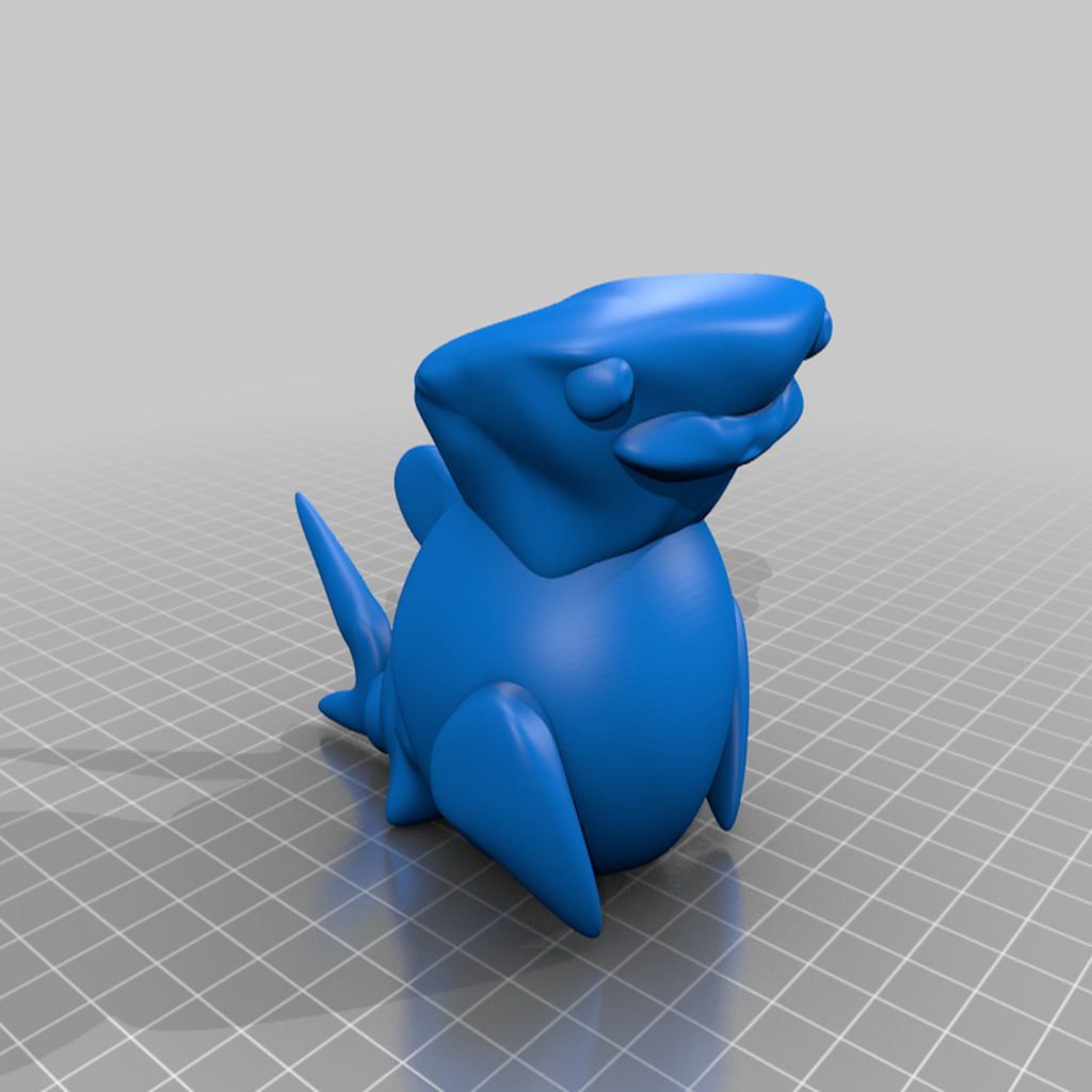 Download free STL file DeskSharkz Sharky-W • 3D printable design ・ Cults