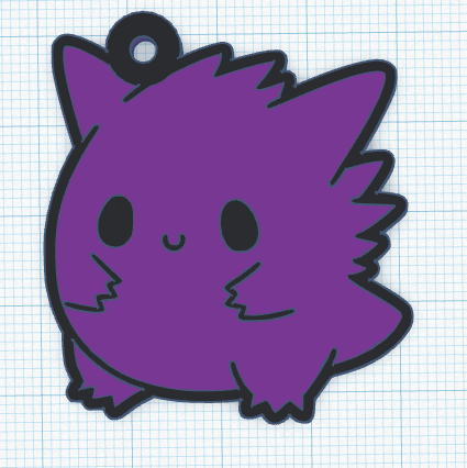 Файл STL Chibi Gengar by Melissa Caruso 🐉・Дизайн для загрузки и 3D ...