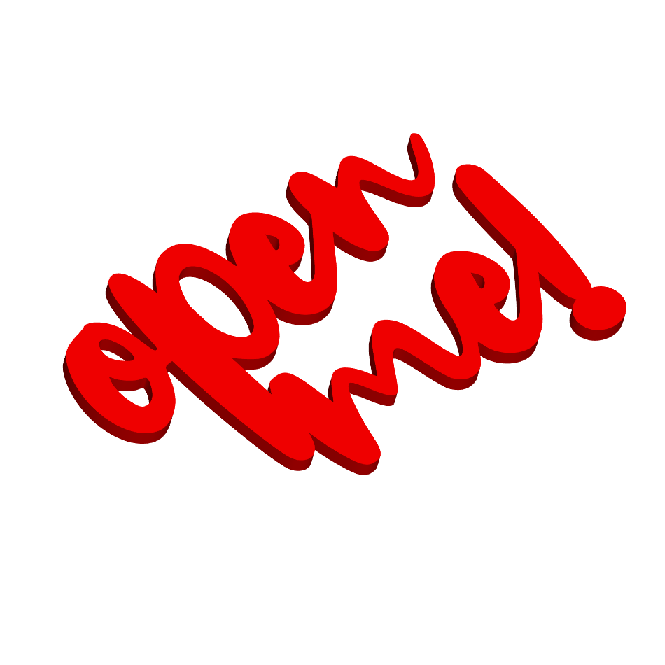 STL file Open Me - Christmas Gift Tag・3D printable model to download・Cults