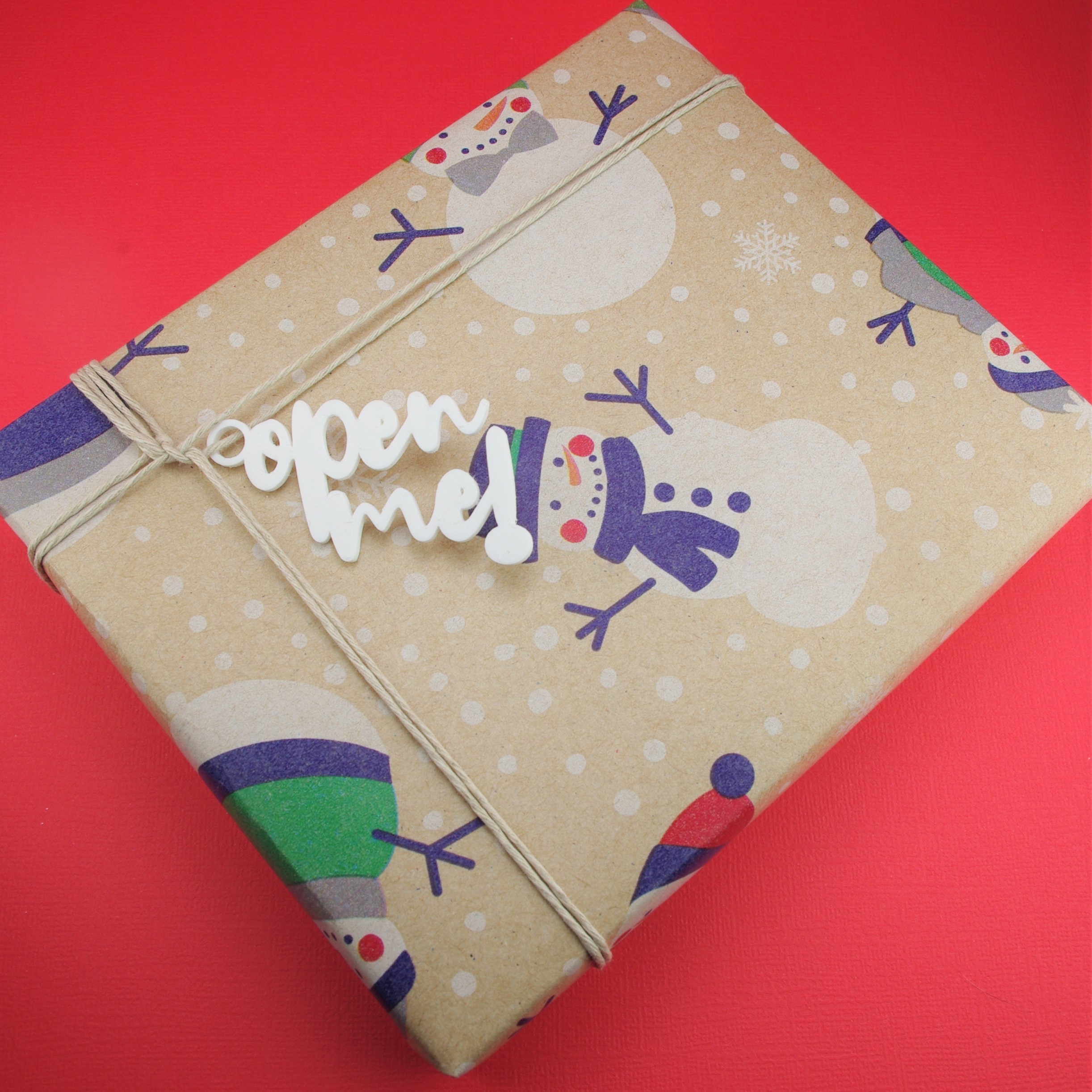 STL file Open Me - Christmas Gift Tag・3D printable model to download・Cults