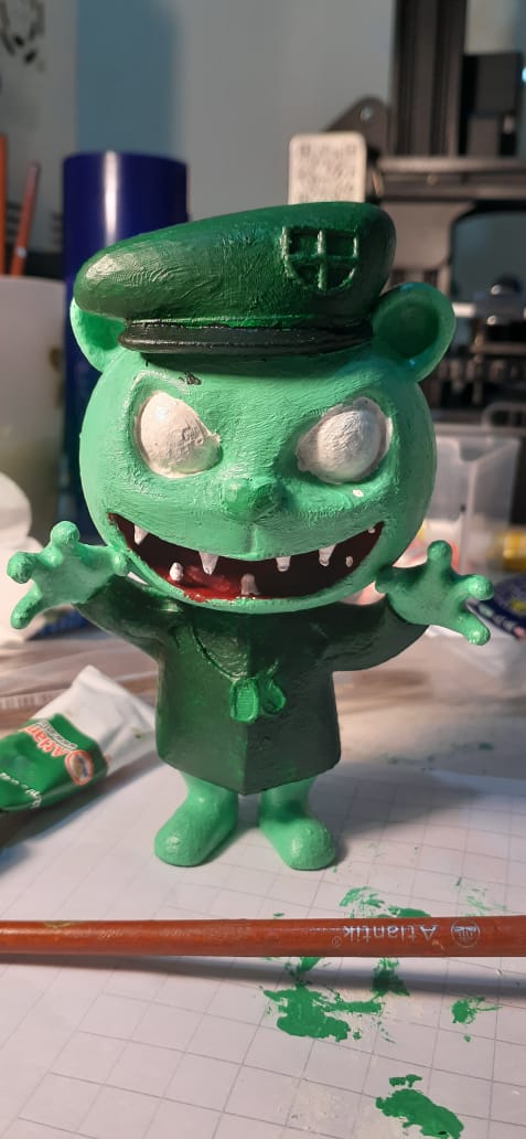 STL file Flippy - Happy Tree Friends 🌳・3D printable model to download・Cults