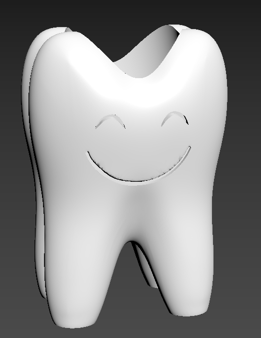 Archivo STL Tooth Bath Vase/Pot Adults or Kids・Plan para descargar y ...