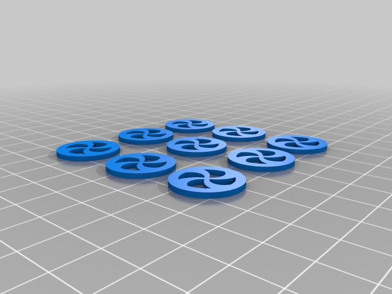 Free 3D file Ninja Disc - penny size Ballista Launcher Ammo・3D printing ...