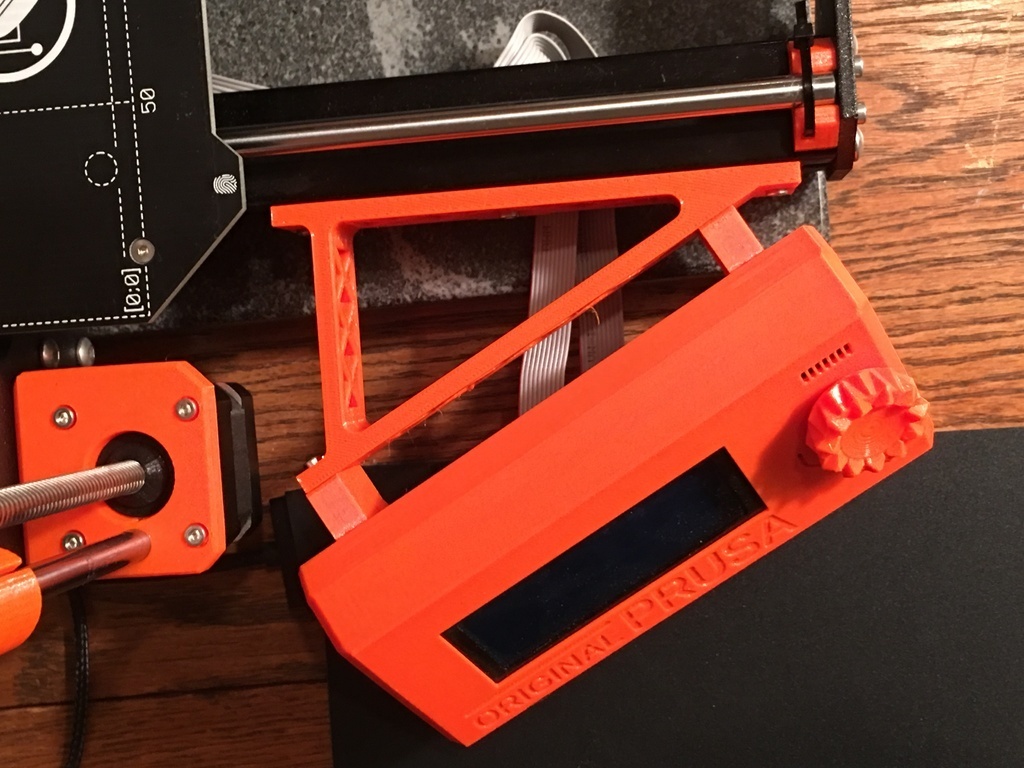 Free 3D file LCD Side Mount Bracket - Prusa MK3s 🖼️・3D printing idea to ...