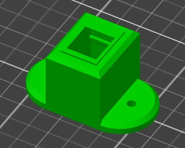 STL file rj45 Ethernet Keystone Surface Mount for Floor or Desk 🔌・3D ...