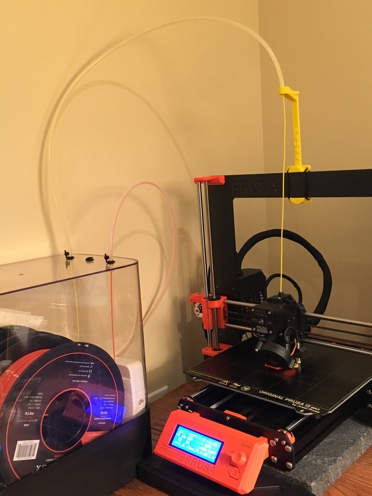 Free 3D file Filament Fishing Rod Guide Clip - Prusa i3 MK3・3D ...