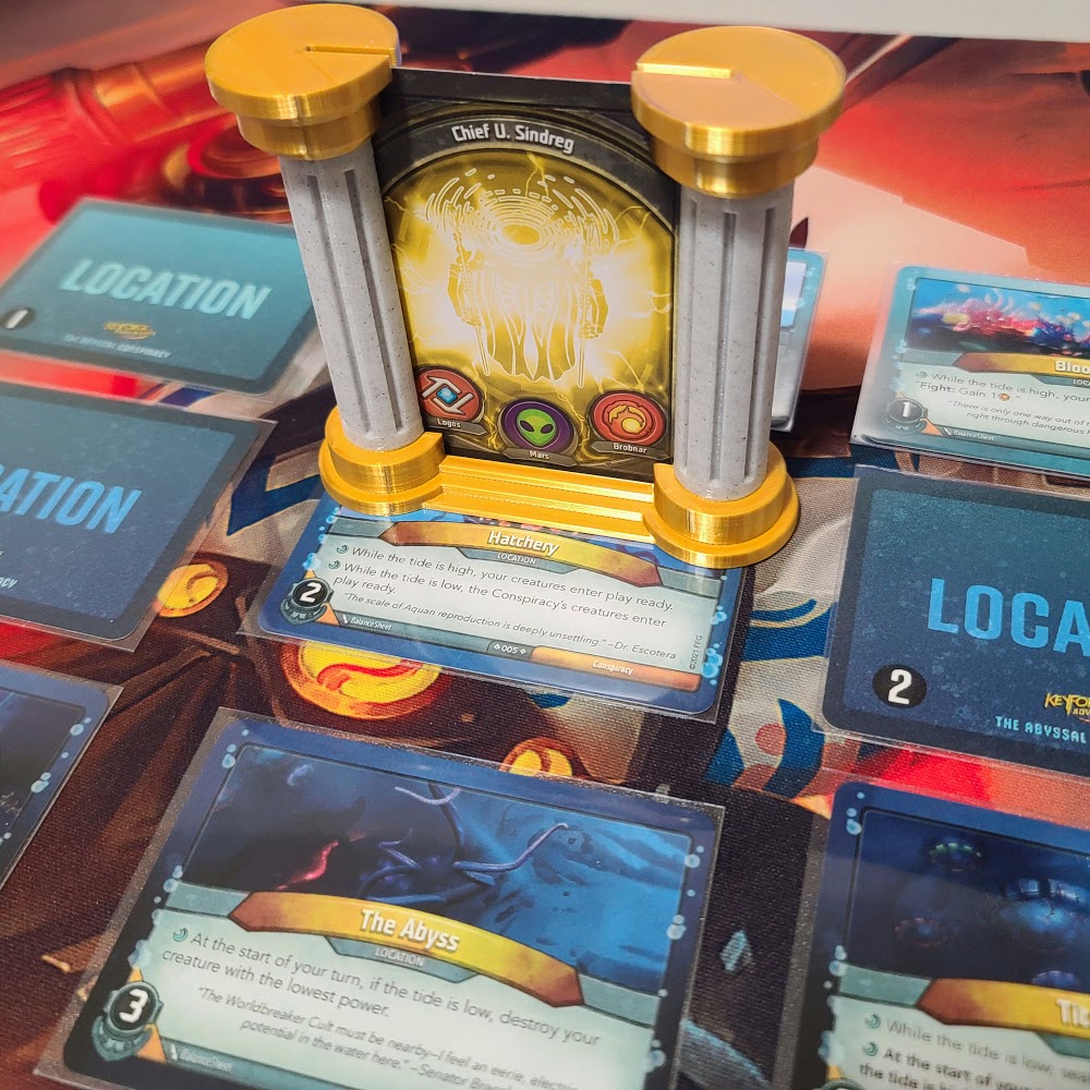 Free STL file Keyforge or other collectable card game single card ...