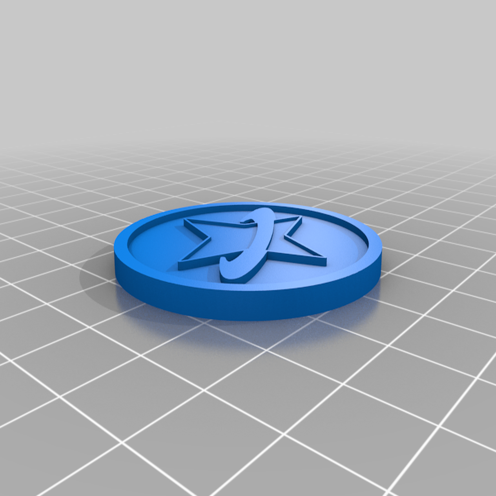 Free STL file Keyforge House Logo Tokens - Including Saurian and Star ...