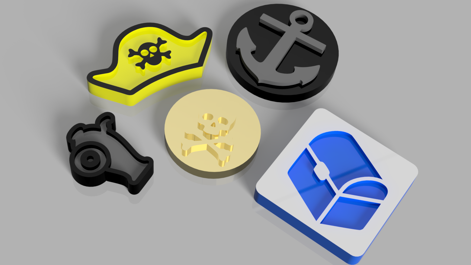 Download free STL file Tiny Epic Pirates Print and Play Tokens • 3D ...