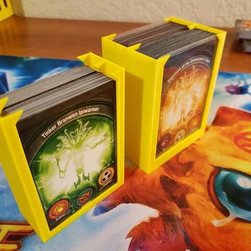 Download STL file Keyforge Deck Pocket • 3D printer model ・ Cults
