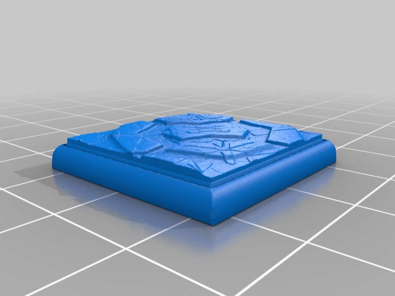 Free STL file Square Miniature Bases 🟪・3D printable model to download・Cults