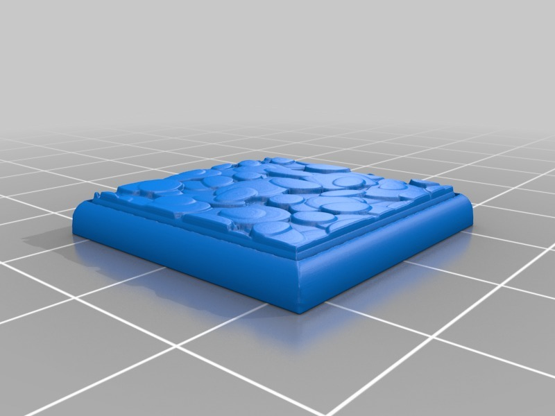 Free STL file Square Miniature Bases 🟪・3D printable model to download・Cults