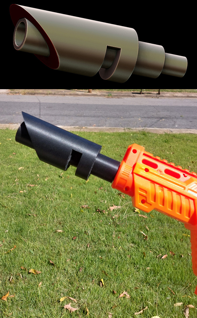 Free 3D file Lasgun Barrel for Aeon Pro / Nexus Pro・3D printing ...