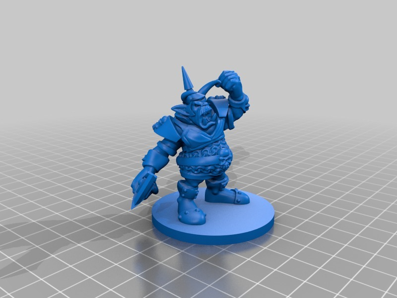 Fichier STL gratuit Big Orc Boss・Design imprimable en 3D à télécharger ...