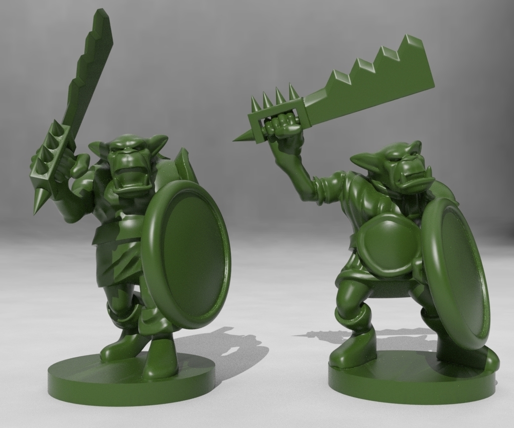 Free STL file Orc Troopers・Template to download and 3D print・Cults
