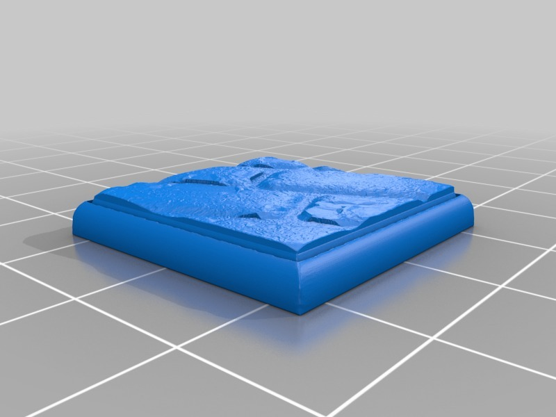 Free STL file Square Miniature Bases 🟪・3D printable model to download・Cults