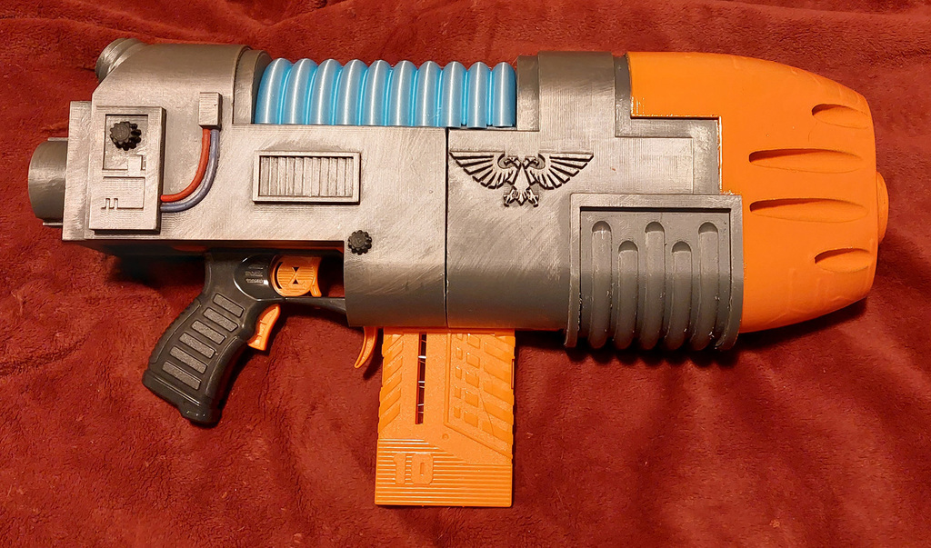 Free 3D file Dart Zone Spectrum Plasma Gun Shell・Template to download ...