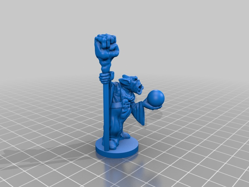 Free STL file Orc Shaman・3D printing template to download・Cults